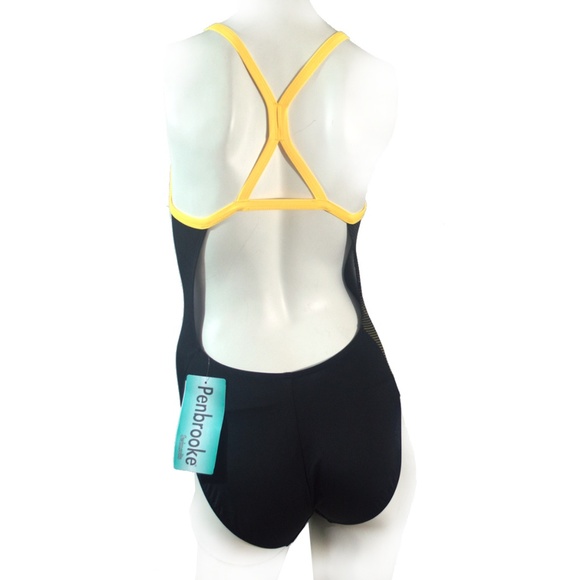 Penbrooke | Swim | Penbrooke Yellow Splash One Piece Swimsuit | Poshmark